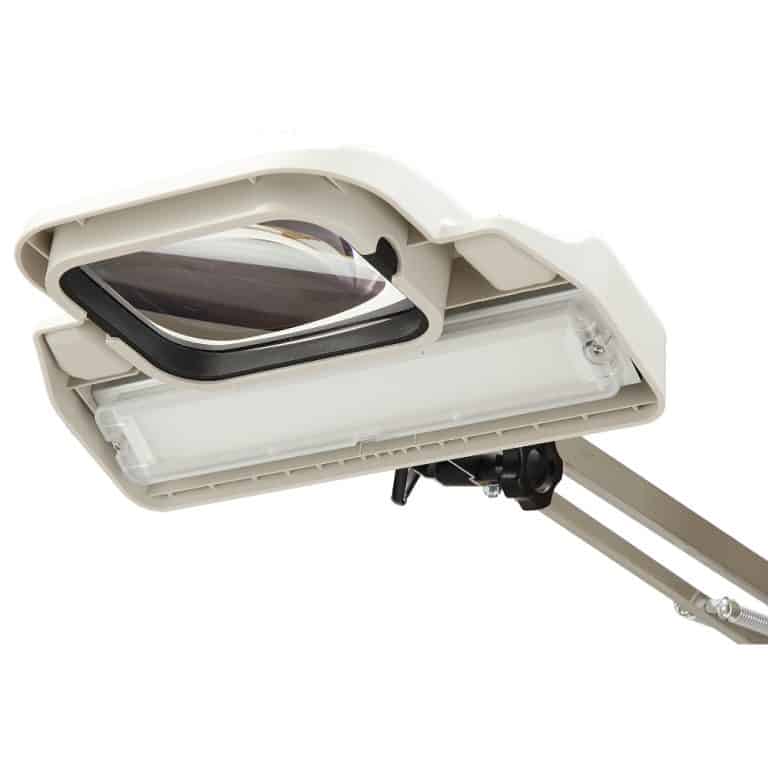 Otsuka Illuminated LED Magnifier – O-LIGHT III L-F – Universal Clamp ...
