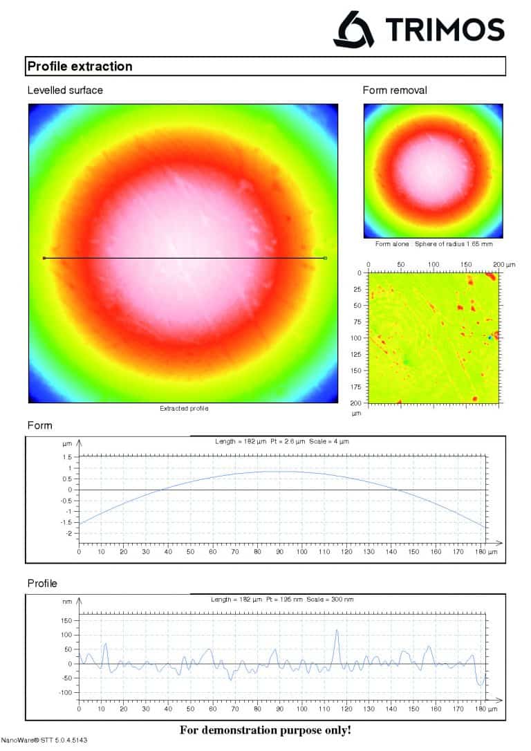 Trimos Optical Surface Form Measuring Instrument – TR SCAN Premium ...
